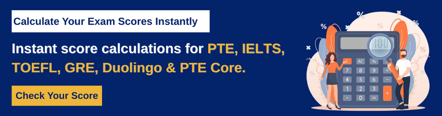 PTE Core Score Chart: Detailed Breakdown & CLB Conversion